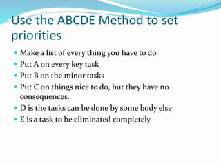 Time Management Skills | PPT