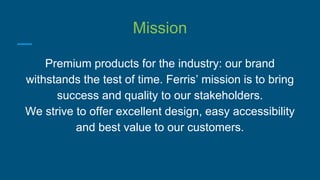 CAPSIM PRESENTATION-TEAM FERRIS | PPTX