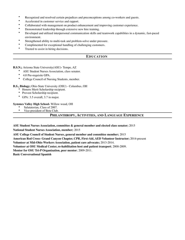 Official resume copy | PDF | Healthcare Industry | Industries