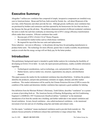 ventilation fan-marketing paper | PDF