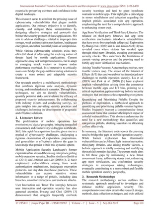 Enhancing Cybersecurity for Mobile Applications A Comprehensive ...