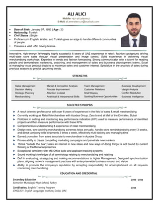 ali new cv | PDF
