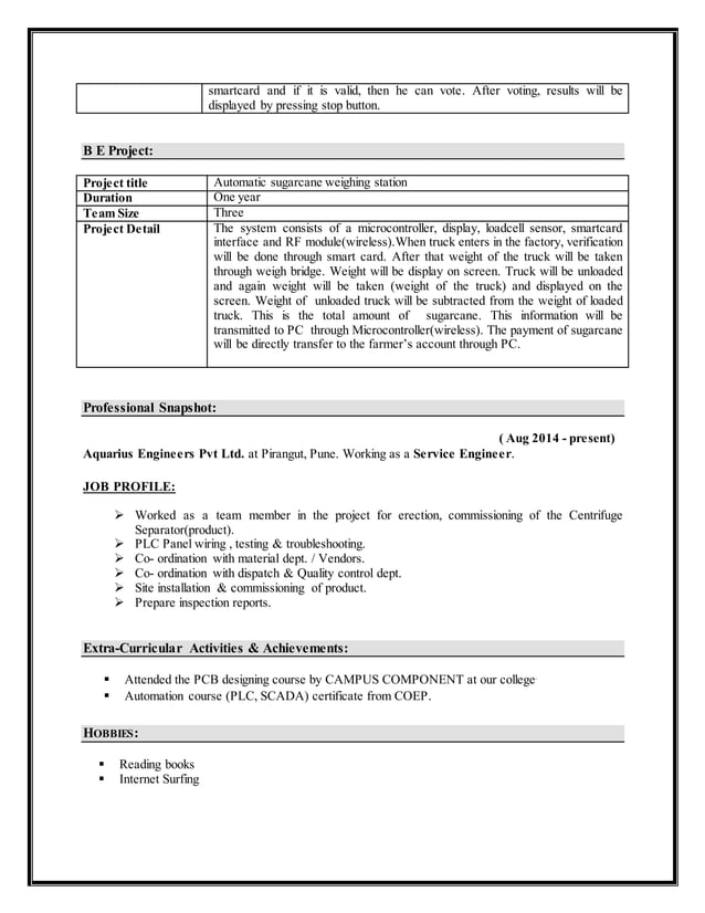 resume | DOCX | Computing | Technology & Computing