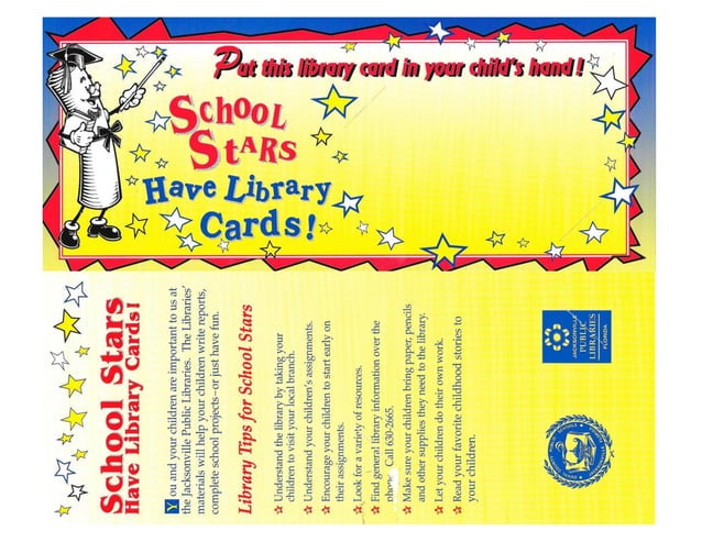 School Stars Library Card Campaign | PDF