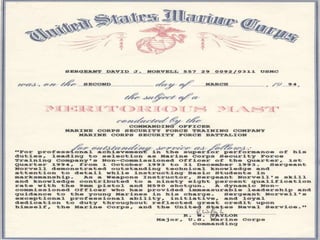 USMC Presentation | PPTX