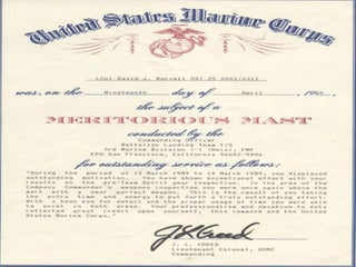 USMC Presentation | PPTX