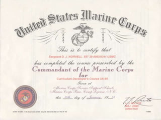 USMC Presentation | PPT