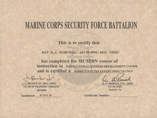 USMC Presentation | PPTX