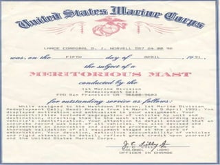 USMC Presentation | PPTX