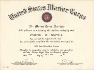 USMC Presentation | PPTX