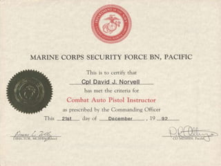 USMC Presentation | PPTX