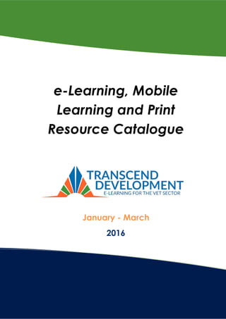 TD Catalogue Jan 2016 | PDF