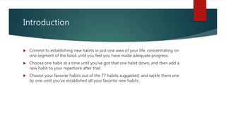 16 Effective Habits At Work | PPTX