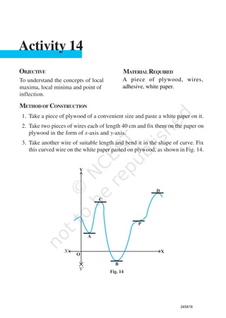 ACTIVITY of mathematics class 12th | PDF