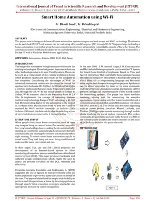 Smart Home Automation using Wi-Fi | PDF | Home & Garden