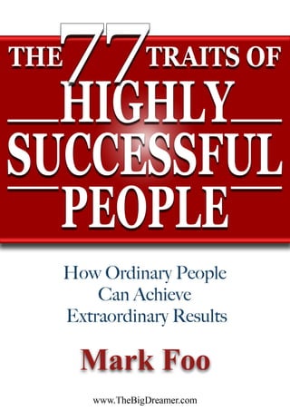 77 Success Traits | PDF