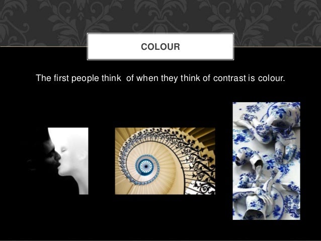 Elements of Design: Contrast Lecture