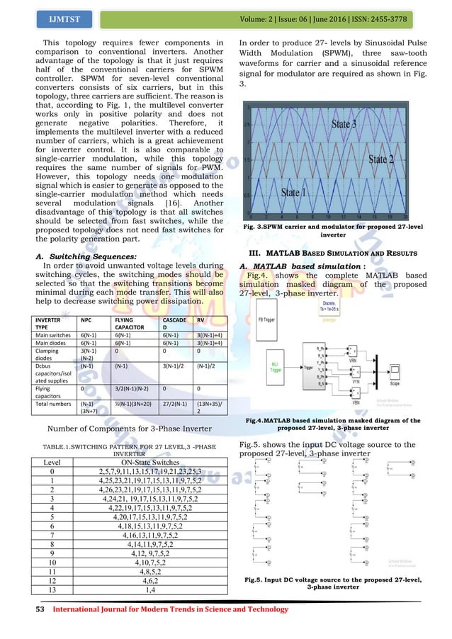 Design & Simulation of 3-Phase, 27-Level Inverter with Reverse Voltage ...