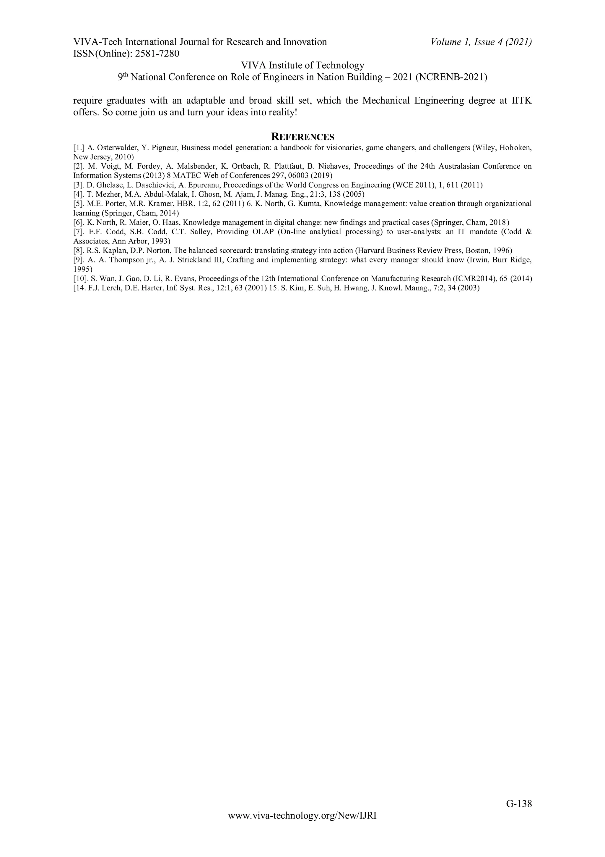 Mechanical Engineers in Corporate world | PDF