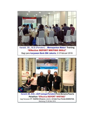 Silabus Training "Effective Corporate Social Responsibility (CSR) & PUBLIC RELATIONs (Kehumasan ...