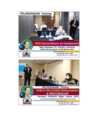 Silabus Training "Effective Corporate Social Responsibility (CSR) & PUBLIC RELATIONs (Kehumasan ...