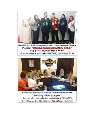 Silabus Training "Effective Corporate Social Responsibility (CSR) & PUBLIC RELATIONs (Kehumasan ...