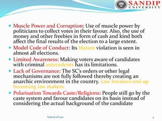 criminalization of politics | PPTX