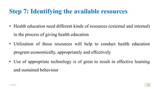 Health Education Program Planning and Implementation Strategies.pptx