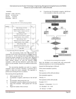 Design, Develop and Implement an Efficient Polynomial Divider | PDF