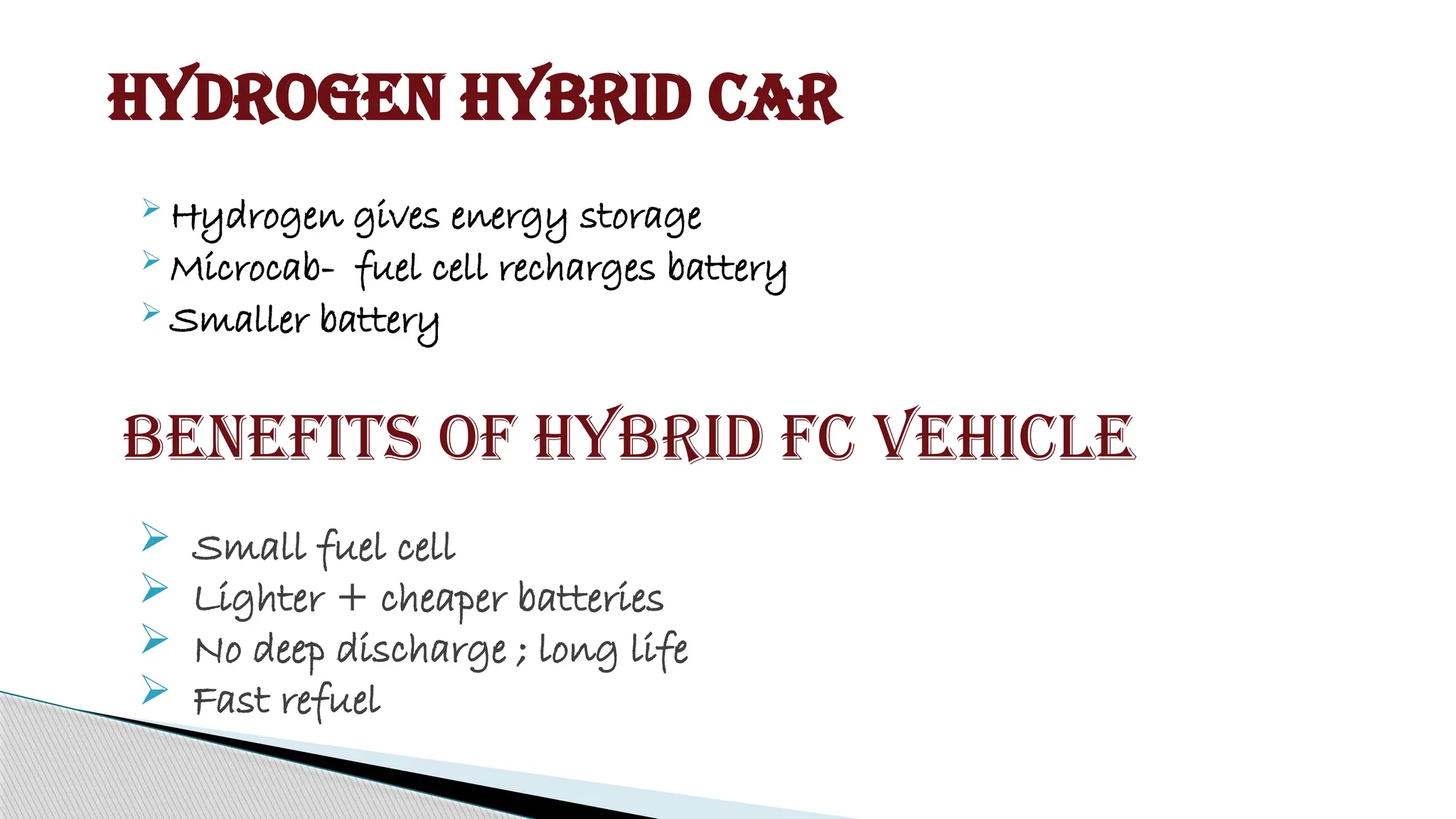Hyderogen Car and its properties and uses | PPT
