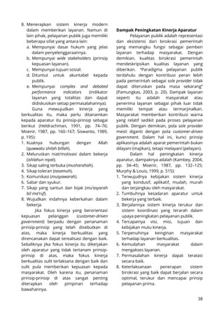 Kinerja Pegawai Kementerian Agama Republik Indonesia | PDF