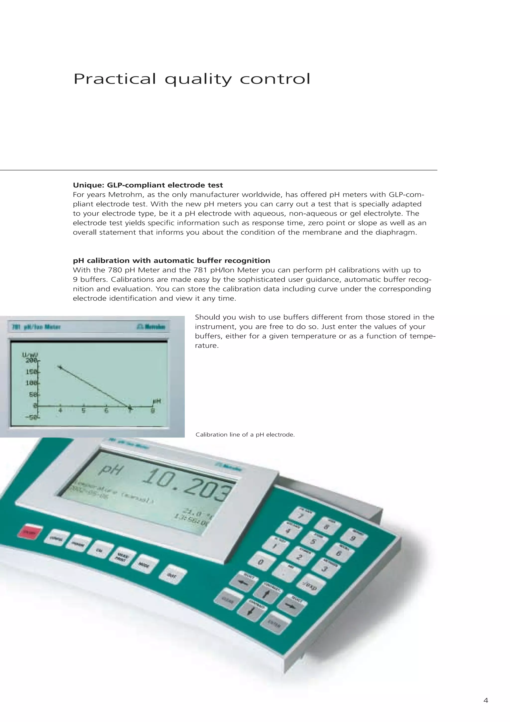 pH / Ion meter from Metrohm | PDF