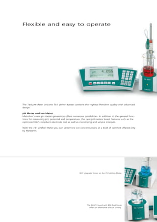 pH / Ion meter from Metrohm | PDF