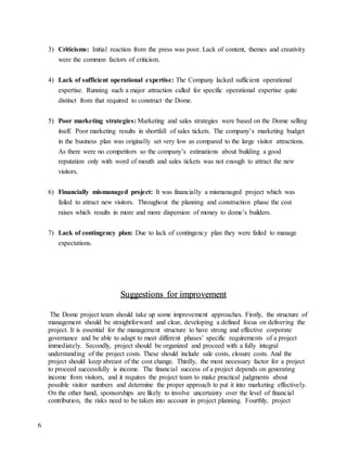 Failed project research paper | DOCX