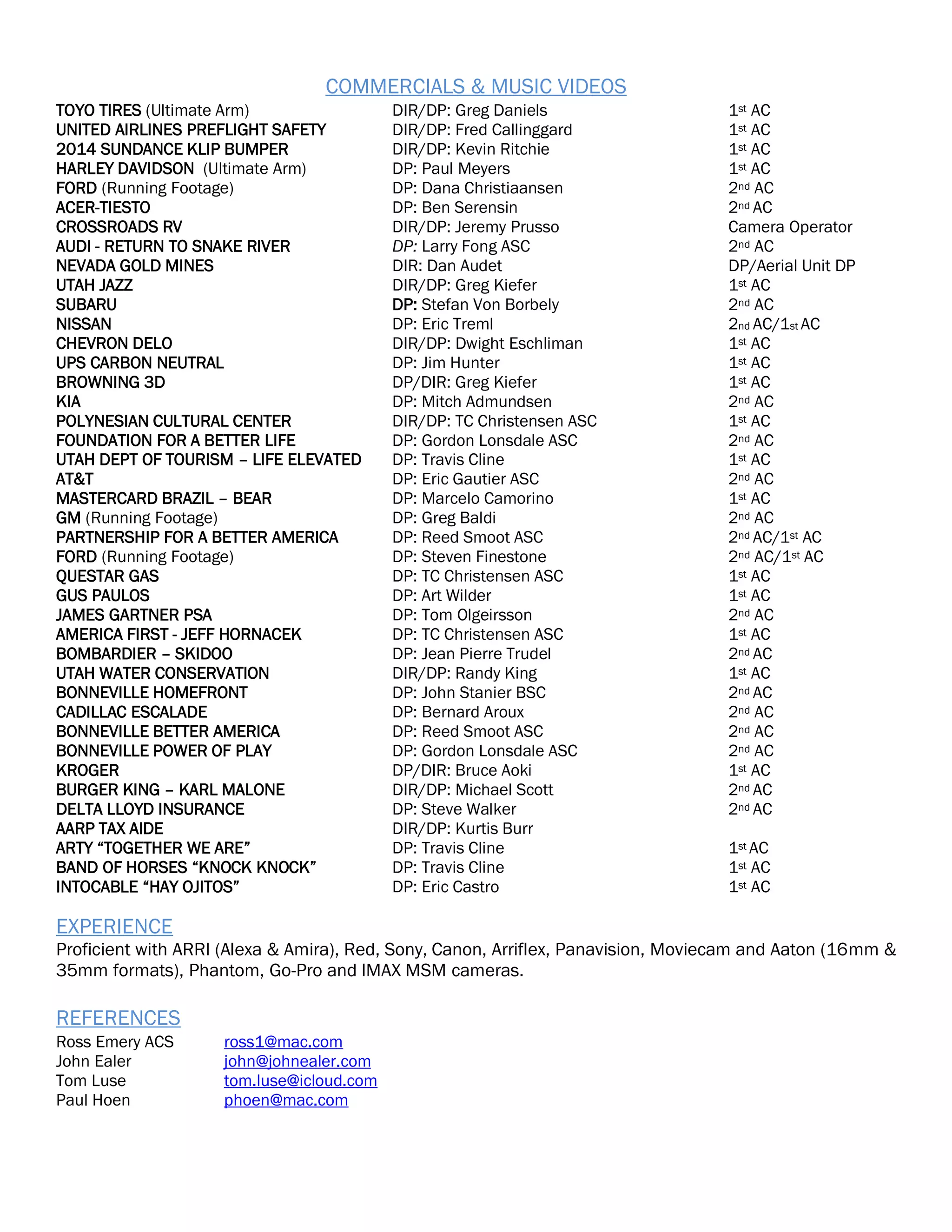 Oil Resume | PDF
