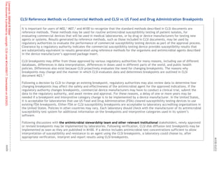 M100 Performance Standards for Antimicrobial Susceptibility Testing ...