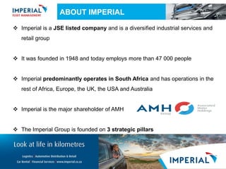 Imperial Presentation 2015 | PDF