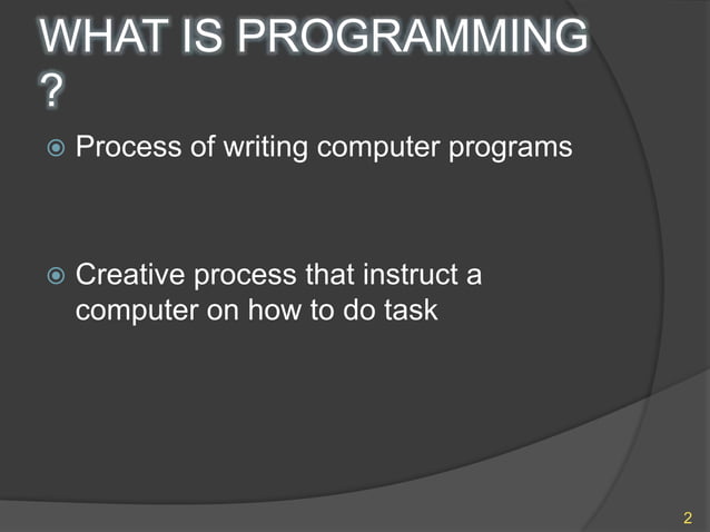 GOOD PROGRAMMING | PPTX