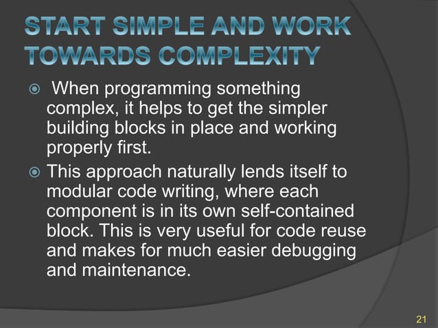 GOOD PROGRAMMING | PPTX