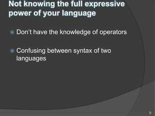 GOOD PROGRAMMING | PPTX