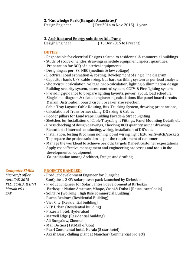 Chetan Patil_CV | PDF