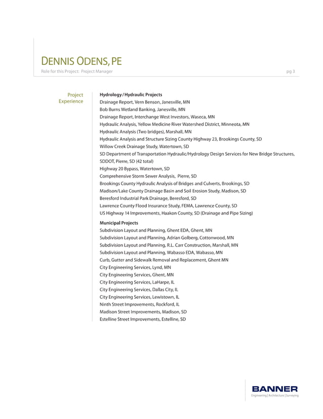 Dennis Odens - General | PDF