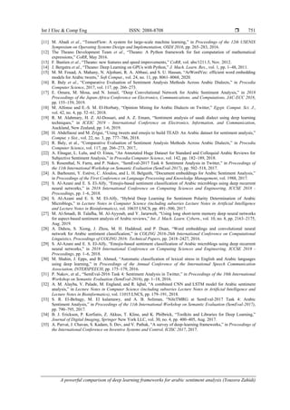 A powerful comparison of deep learning frameworks for Arabic sentiment analysis | PDF