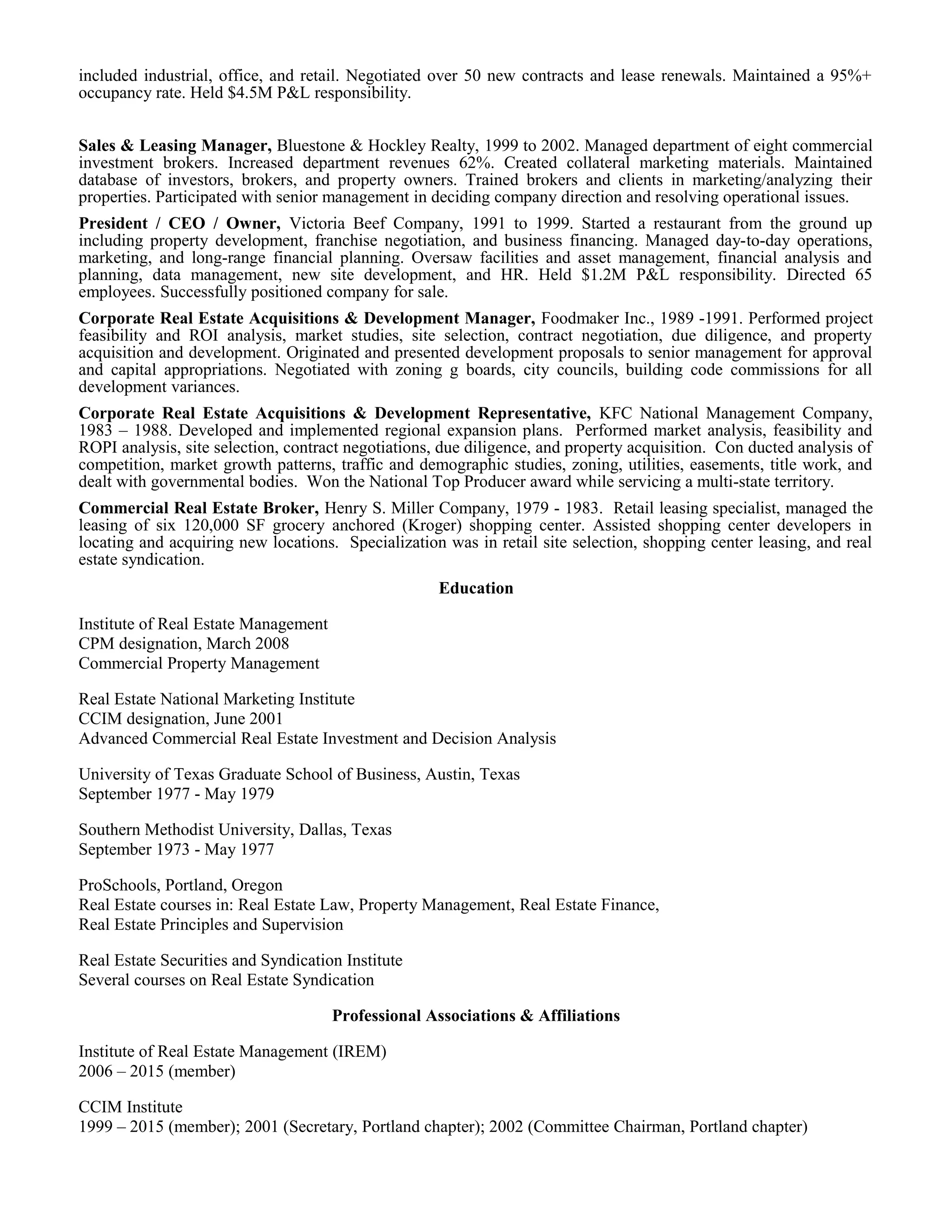 Resume - John M Cox | DOC