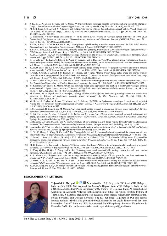 Priority Based Energy Efficient Hybrid Cluster Routing Protocol For Underwater Wireless Sensor