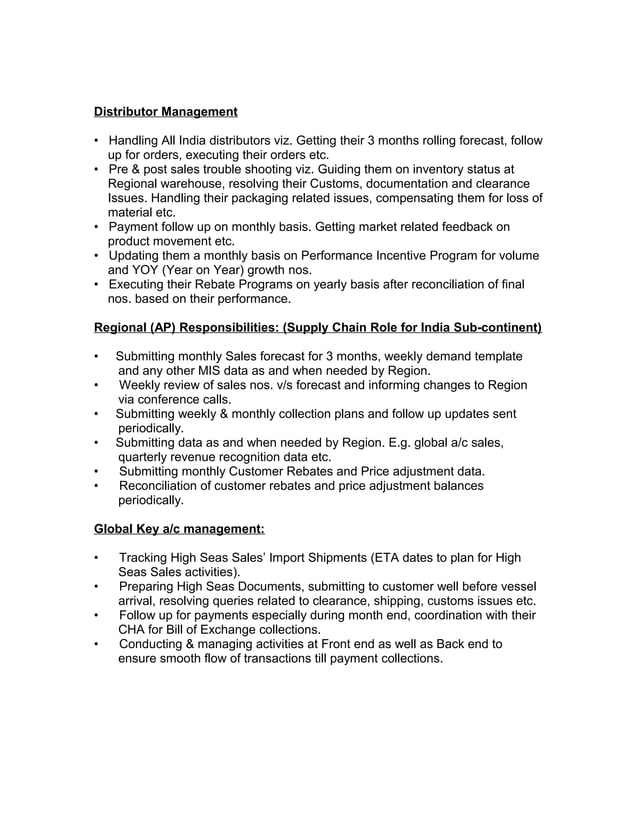 CV - Supply chain,logistics,customer service,order processing_12-Aug-15 ...