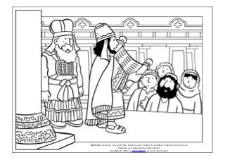 Coloring Josiah Scroll Pages King Bible Colouring Printable Jesus Read ...