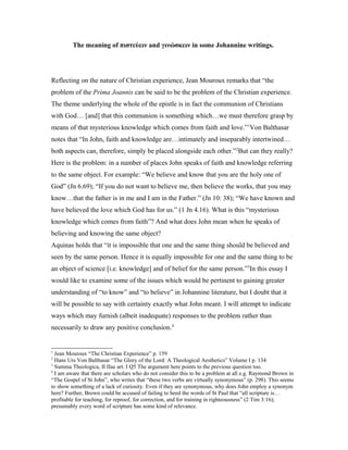 Scripture Essay | DOC | Christianity | Religion & Spirituality