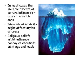 Cultural Iceberg | PPT
