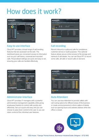 Cloud IPT Brochure | PDF